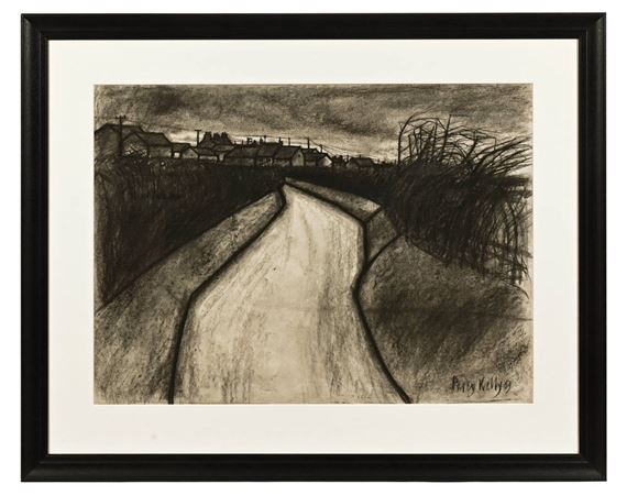 Percy Kelly | The road from West Newton to Allonby (59) | MutualArt