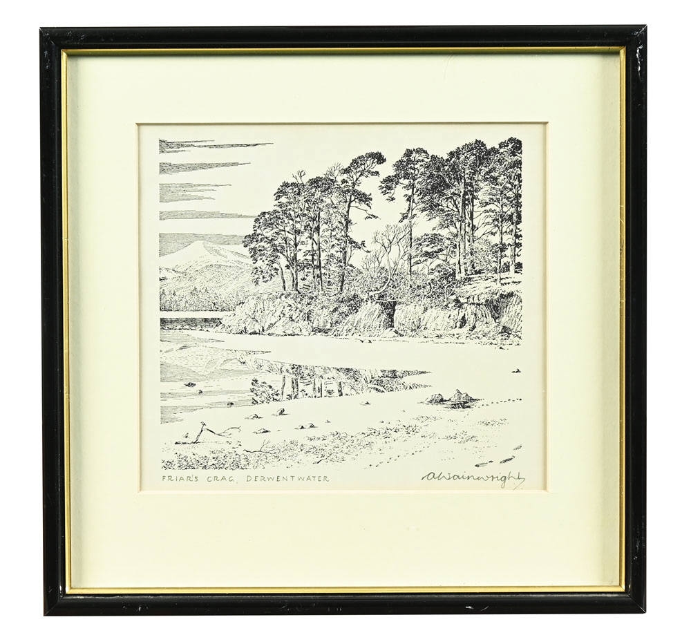 Alfred Wainwright | Friars Crag Derwentwater | MutualArt