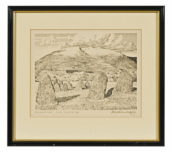 Alfred Wainwright | Blencathra from Castlerigg | MutualArt