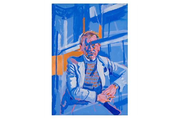 Patrick Caulfield | Portrait of Russell (1983) | MutualArt