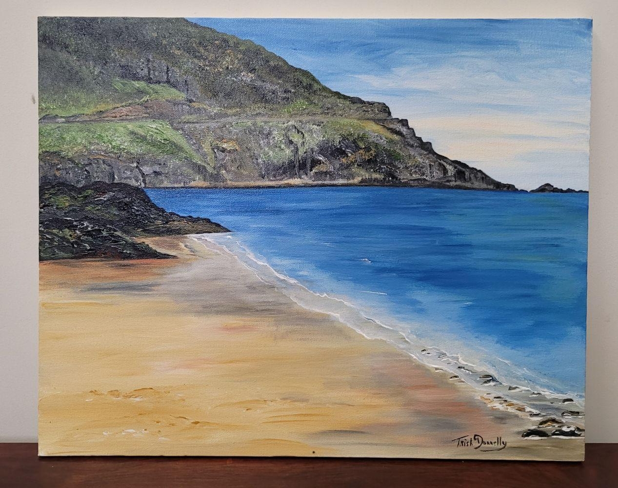 Trish Donnelly | IRISH BEACH SCENE | MutualArt