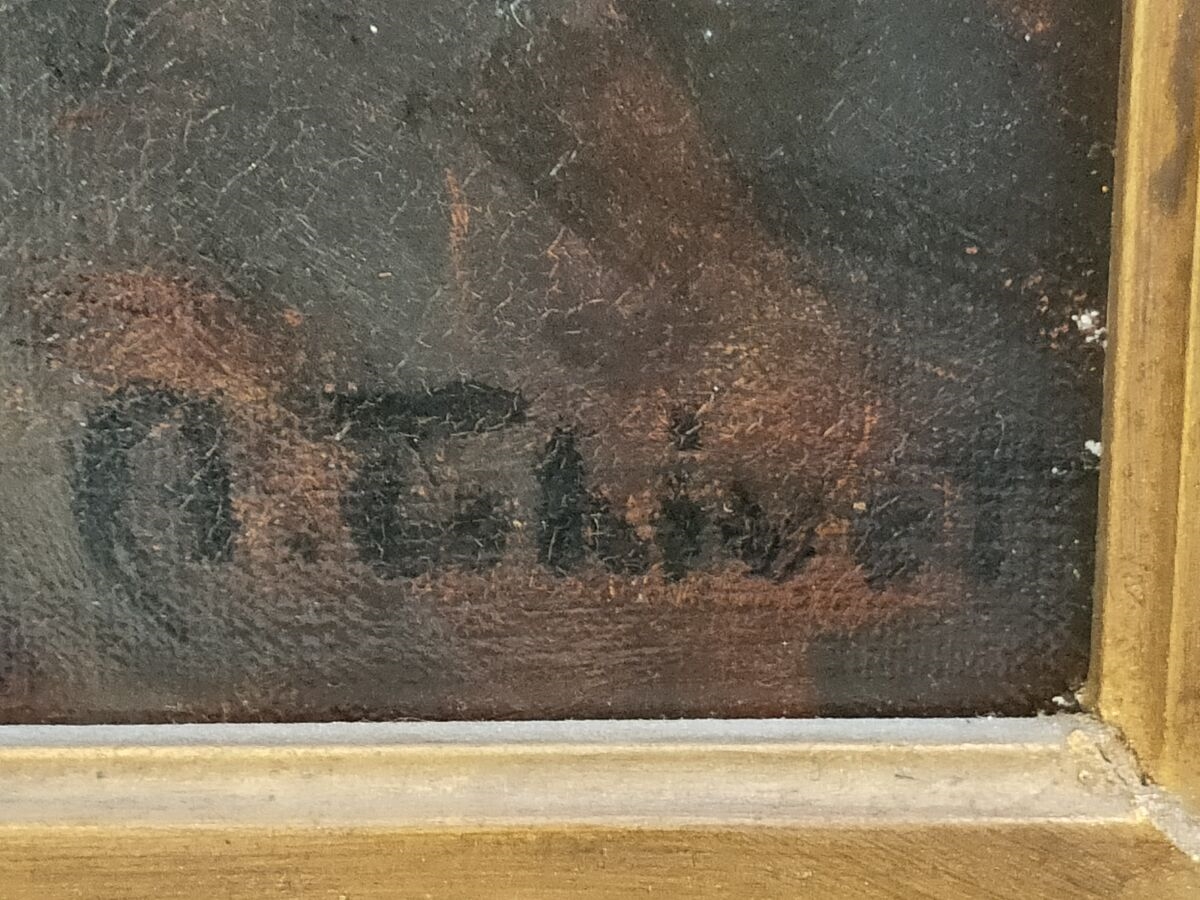 Antoine Auguste Thivet | L'oncle et sa nièce | MutualArt