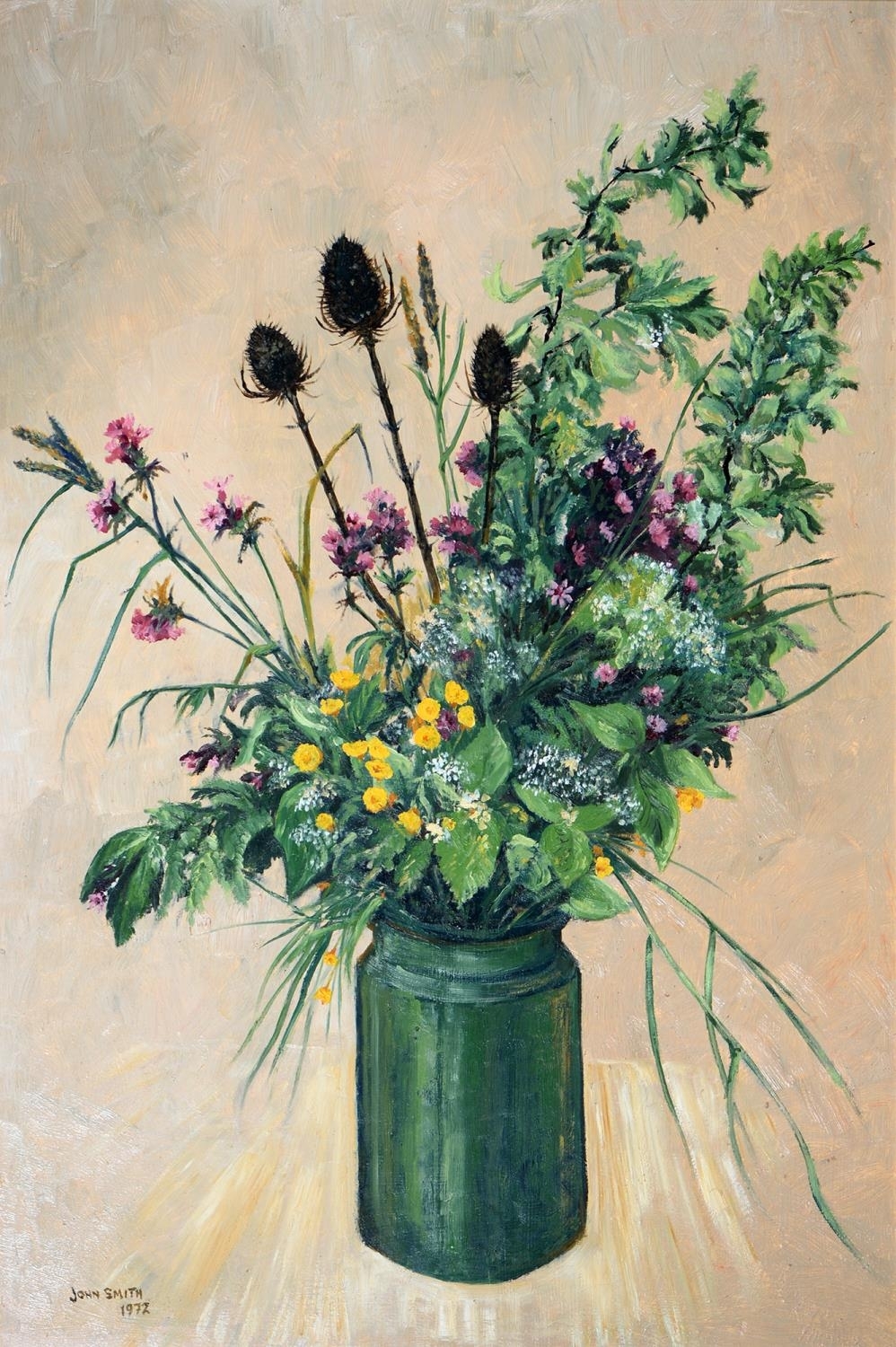 John Smith of Chichester | Wild Flowers in a Jar (1972) | MutualArt