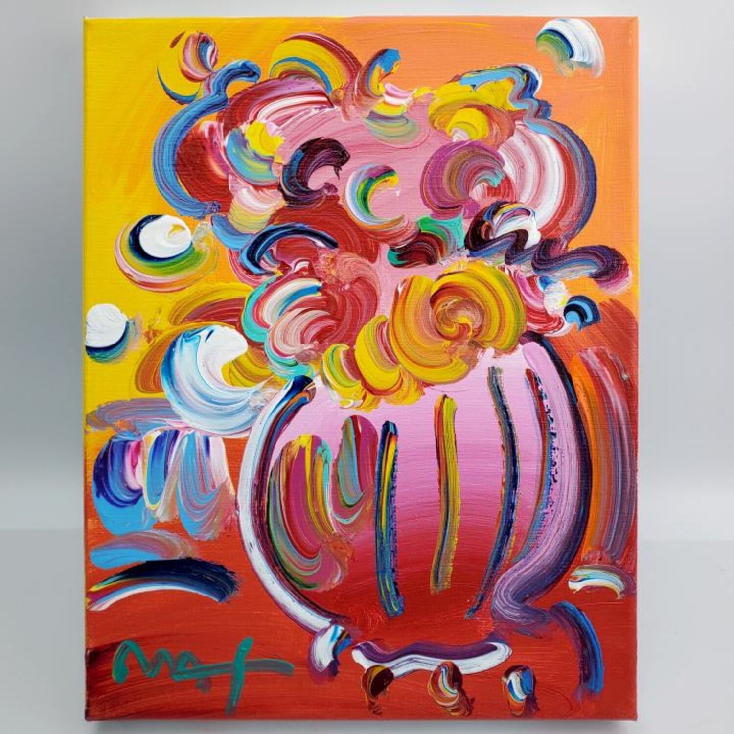 Peter Max | Flowers | MutualArt