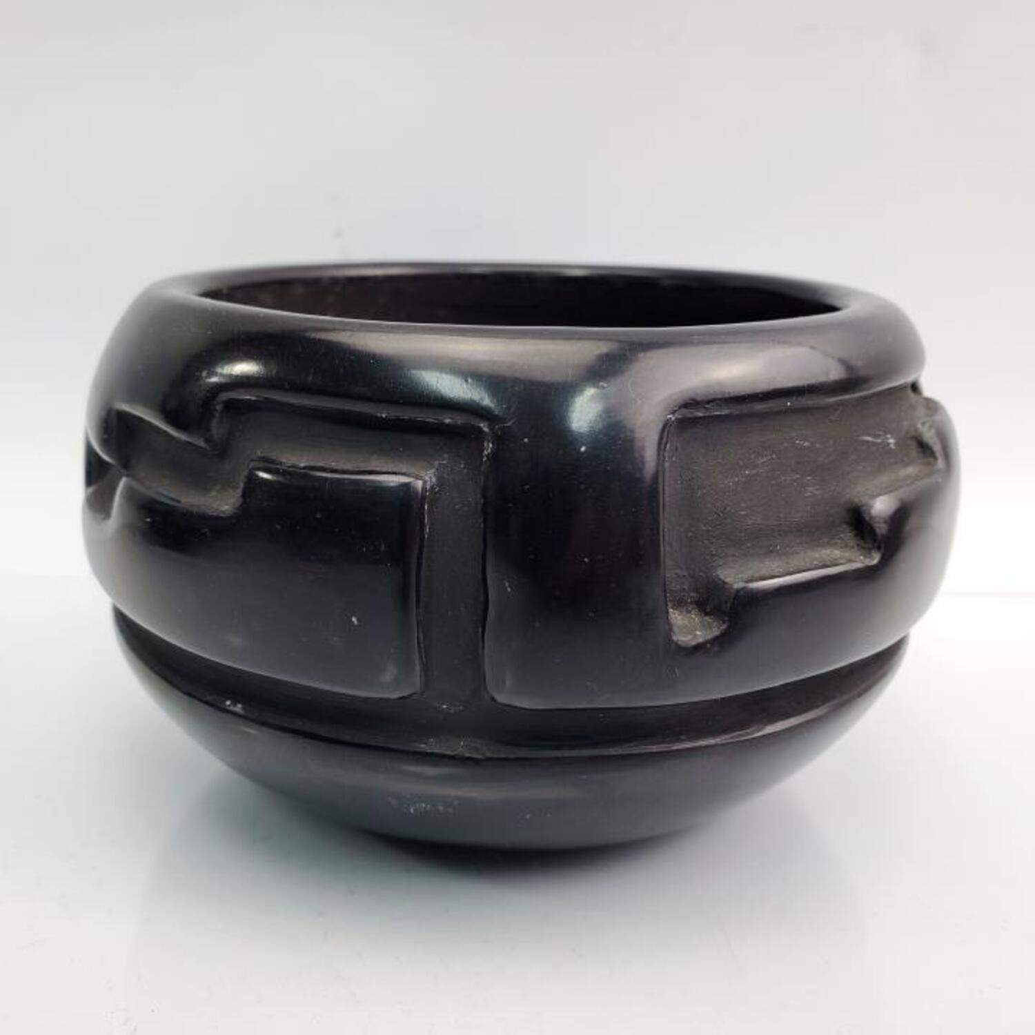 Margaret Tafoya | Margaret Tafoya Santa Clara Puebo Pottery Bowl ...