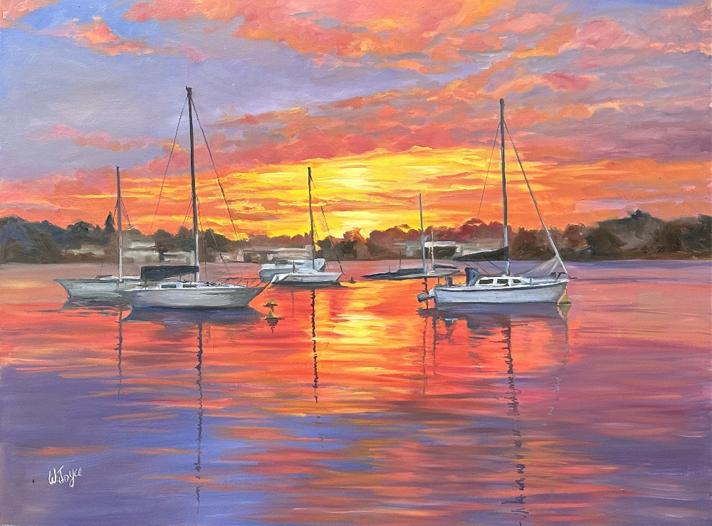 Wendy Joyce | Freshwater Bay Sunrise | MutualArt