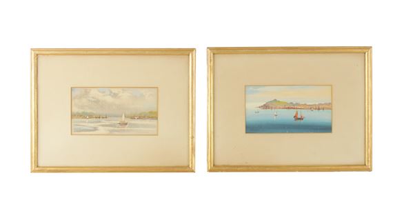 Garman Morris | GARMEN MORRIS AVONDALE 1860-1935. PAIR OF WATERCOLOURS ...