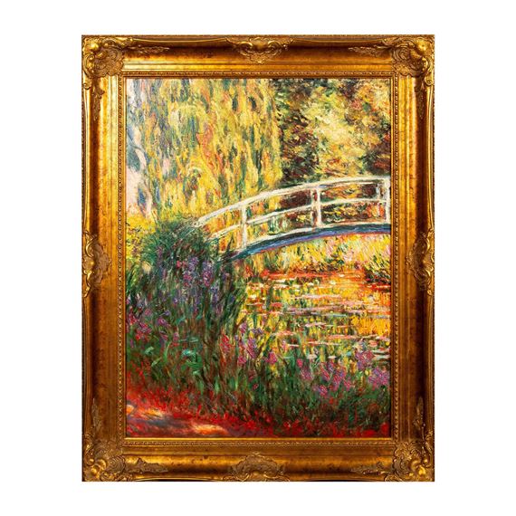 Claude Monet | Japanese Bridge, Waterlily Pond | MutualArt