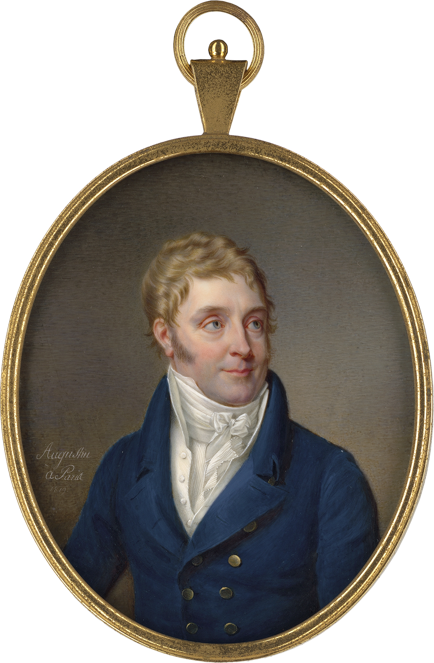 Jean-Baptiste-Jacques Augustin | Miniatur Portrait des Thomas Weld in ...