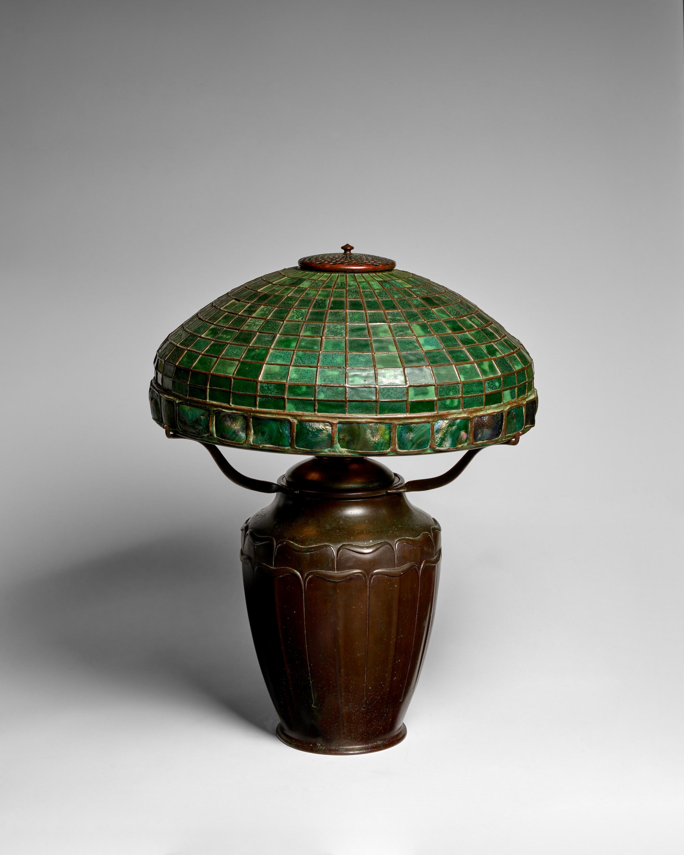 Tiffany Studios | 'Turtle Back Tile' Table Lamp (Circa 1905) | MutualArt
