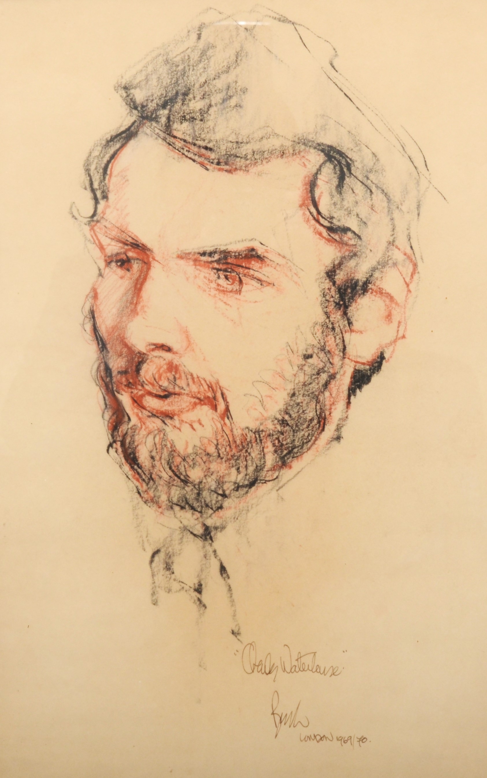 Charles Bush | portrait of a bearded gentleman (1970) | MutualArt