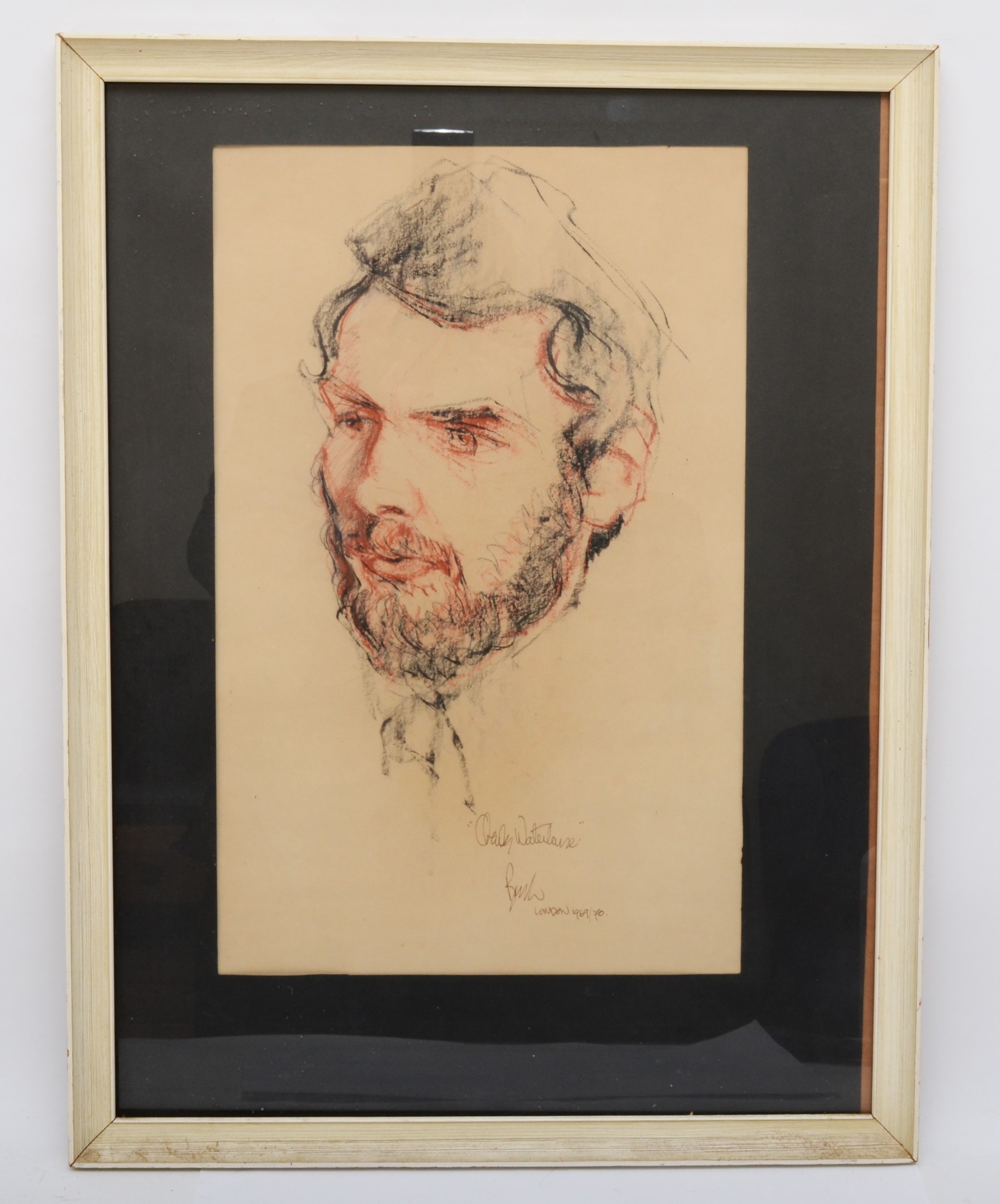Charles Bush | portrait of a bearded gentleman (1970) | MutualArt