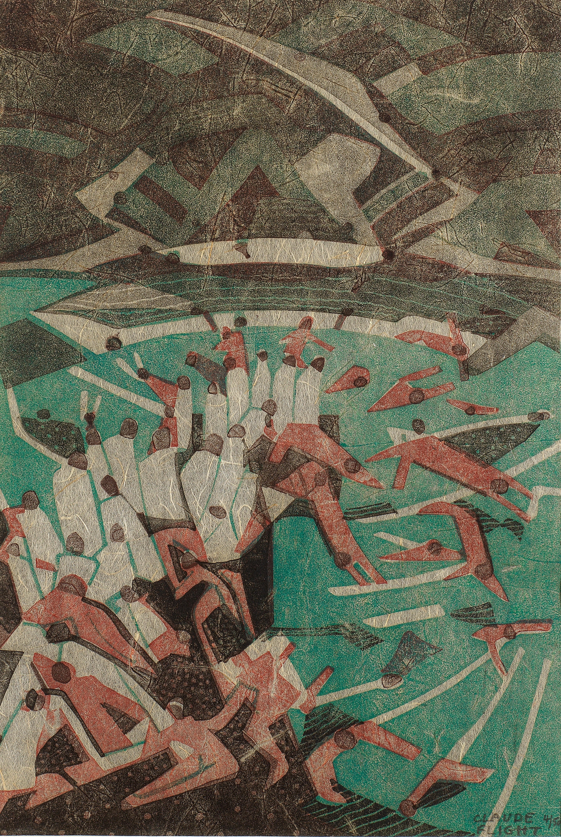 Claude Flight | Boys Bathing (Circa 1935) | MutualArt