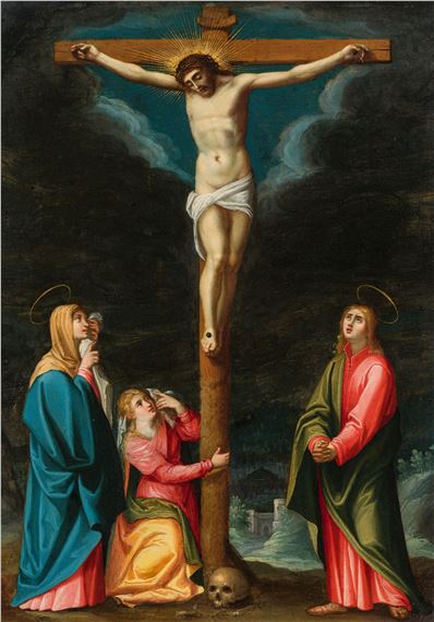 Antwerp School, 17th Century | Crucifixion | MutualArt