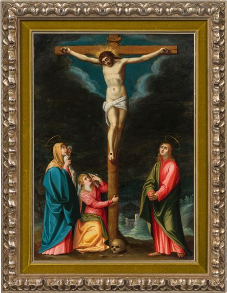 Antwerp School, 17th Century | Crucifixion | MutualArt