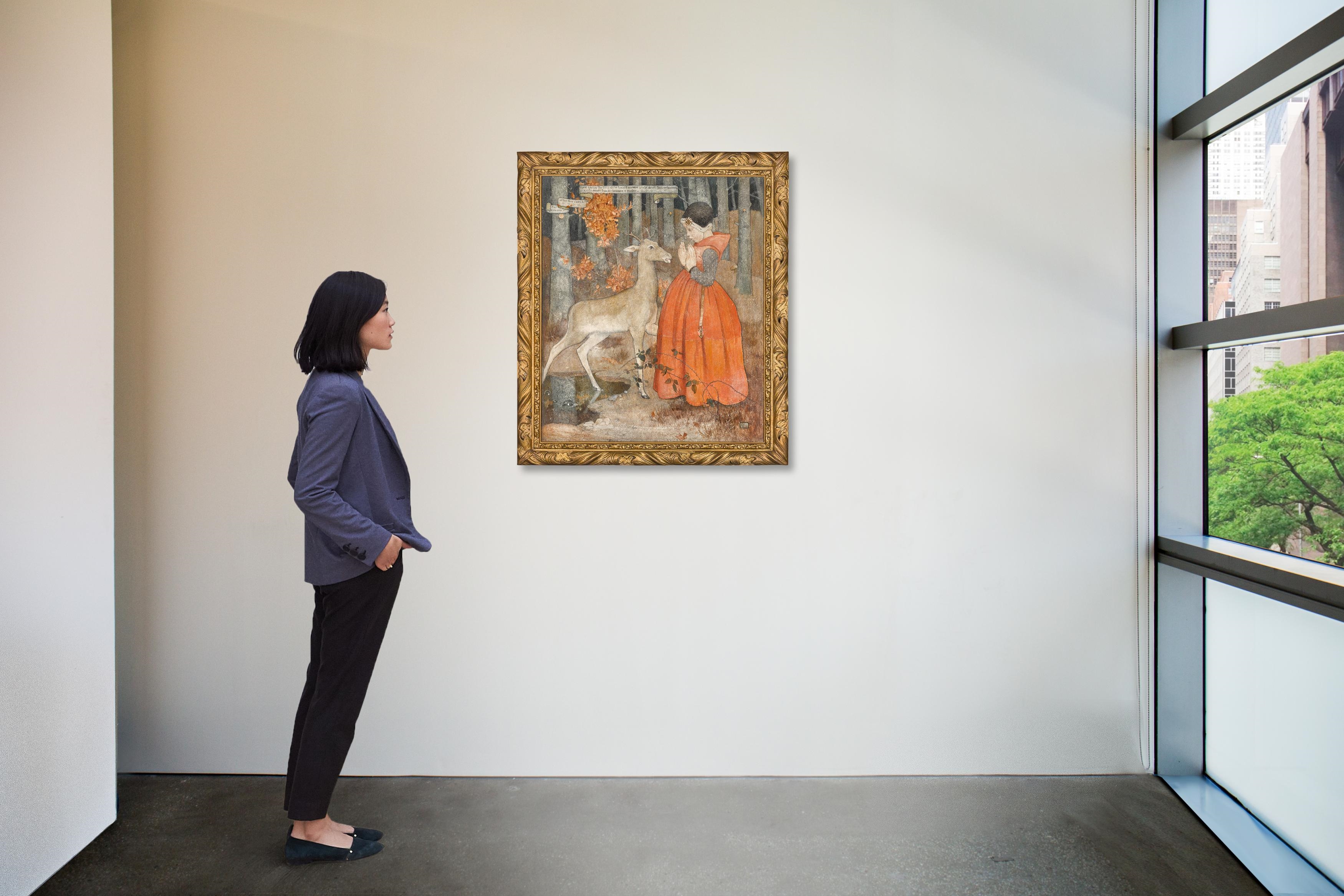 Marianne Stokes | Little Brother and Little Sister | MutualArt
