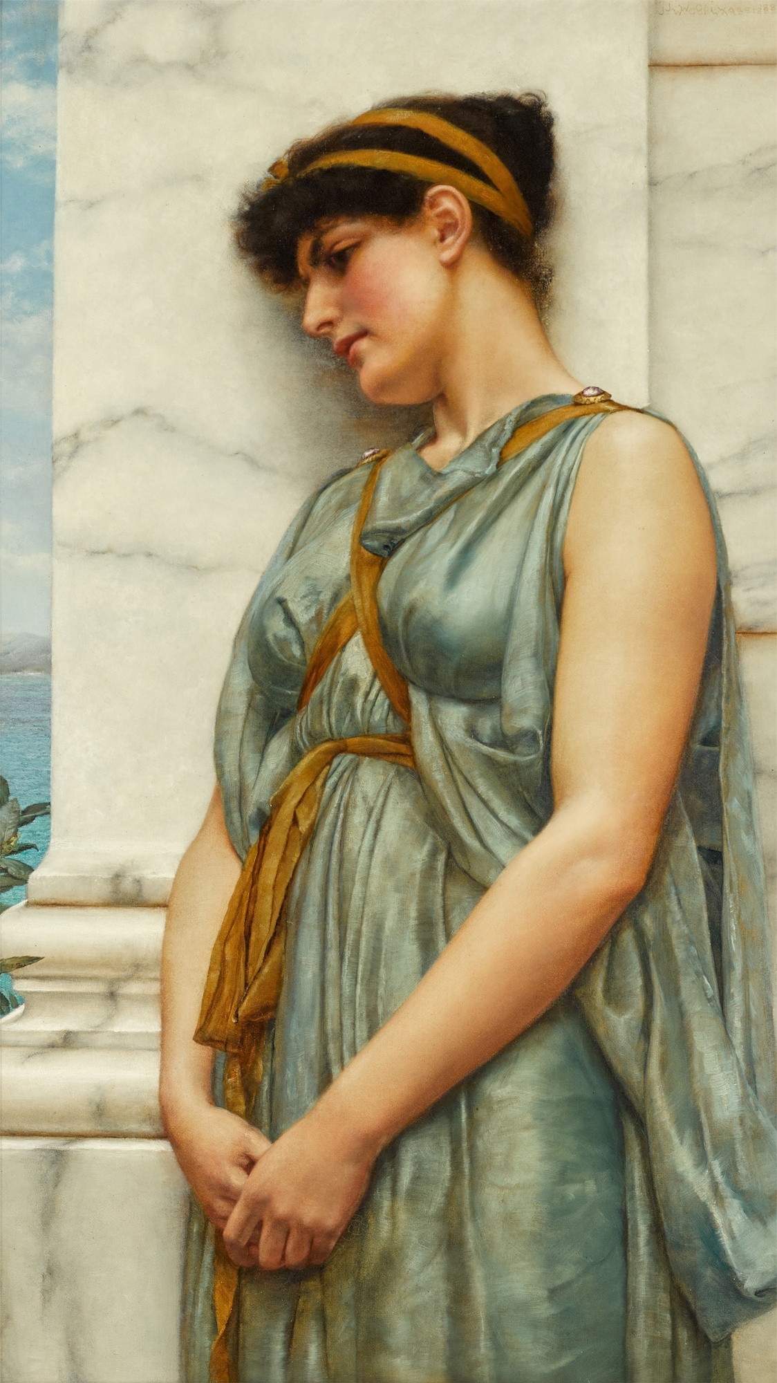 John William Godward | Sweet dreams (1904) | MutualArt