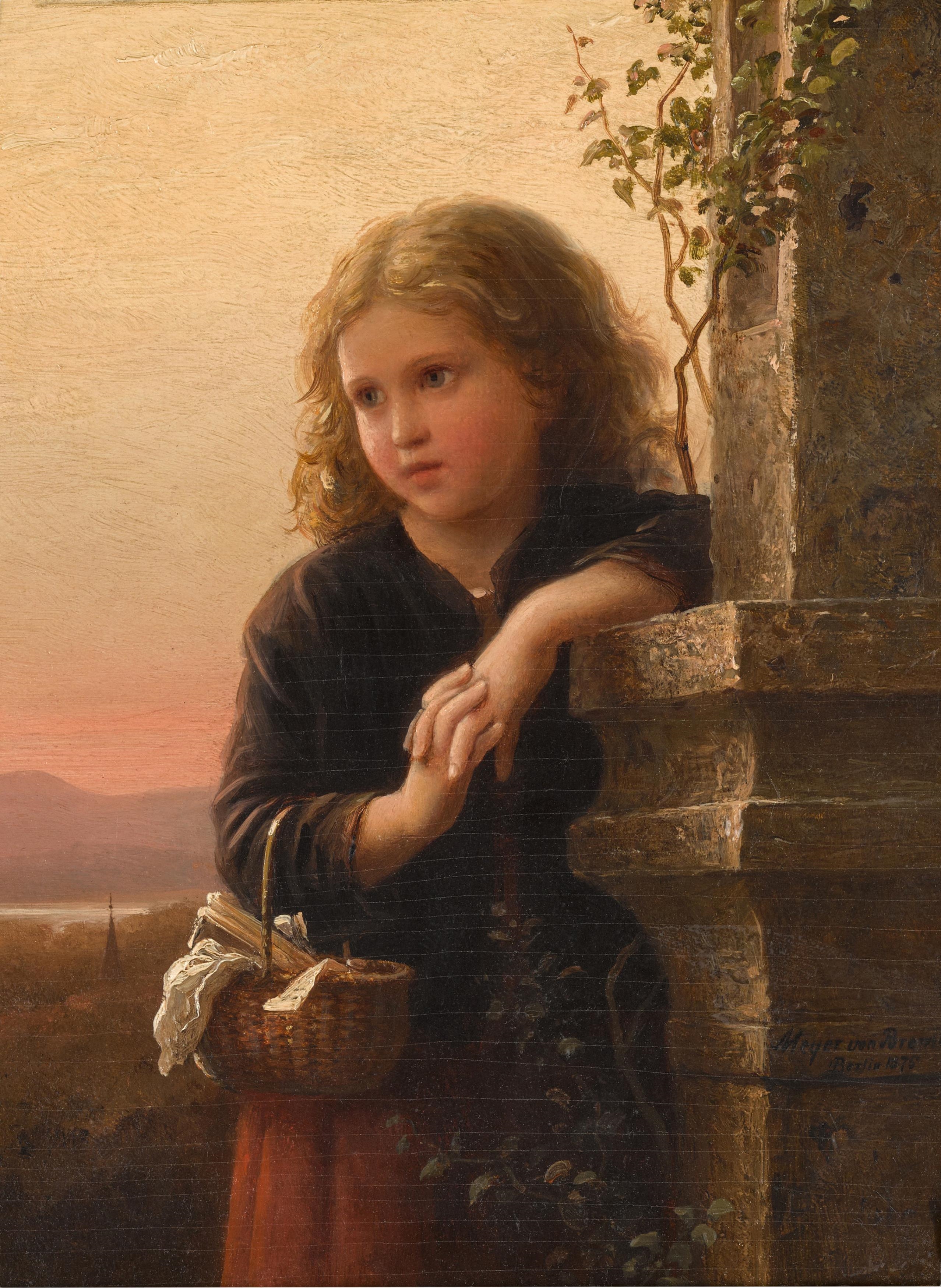 Johann Georg Meyer von Bremen | The Noble Suitor (1885) | MutualArt
