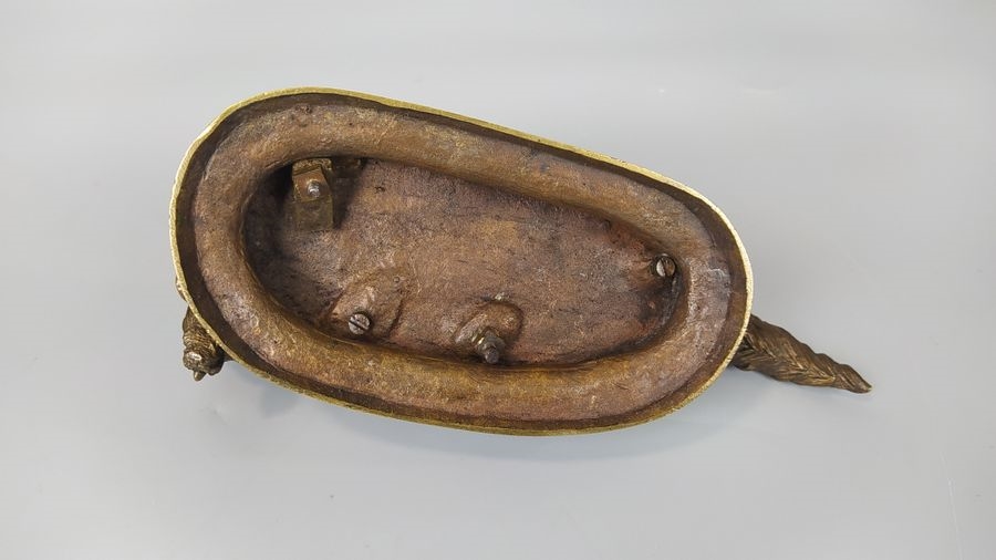 Ferdinand Pautrot | Fox carrying away a rooster with medallic patina ...