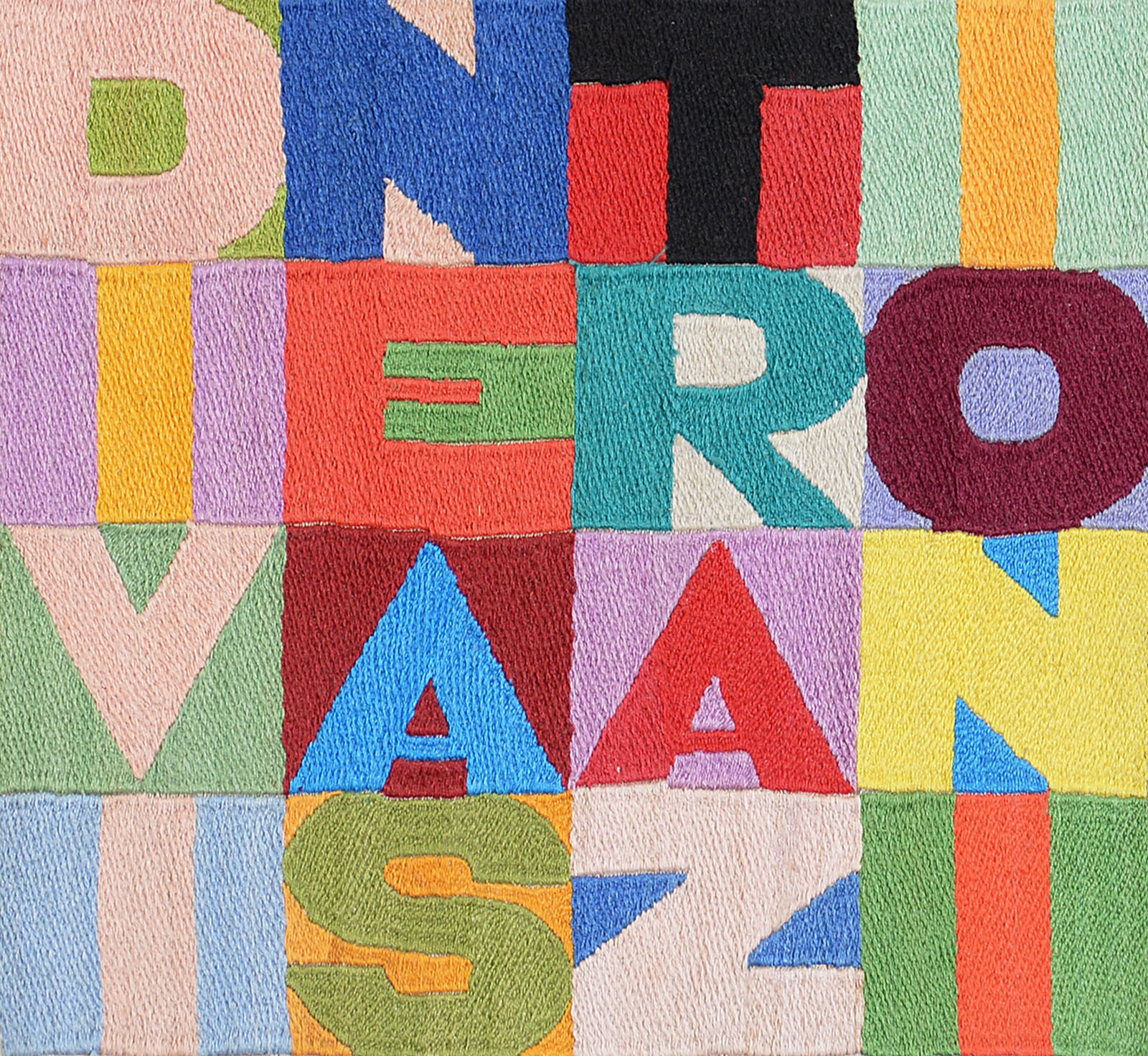 Alighiero Boëtti | Divine abstractions (1990) | MutualArt