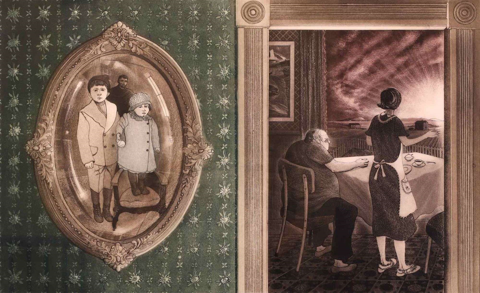 David Blackwood | Wreck off Bragg’s Island (1967) | MutualArt