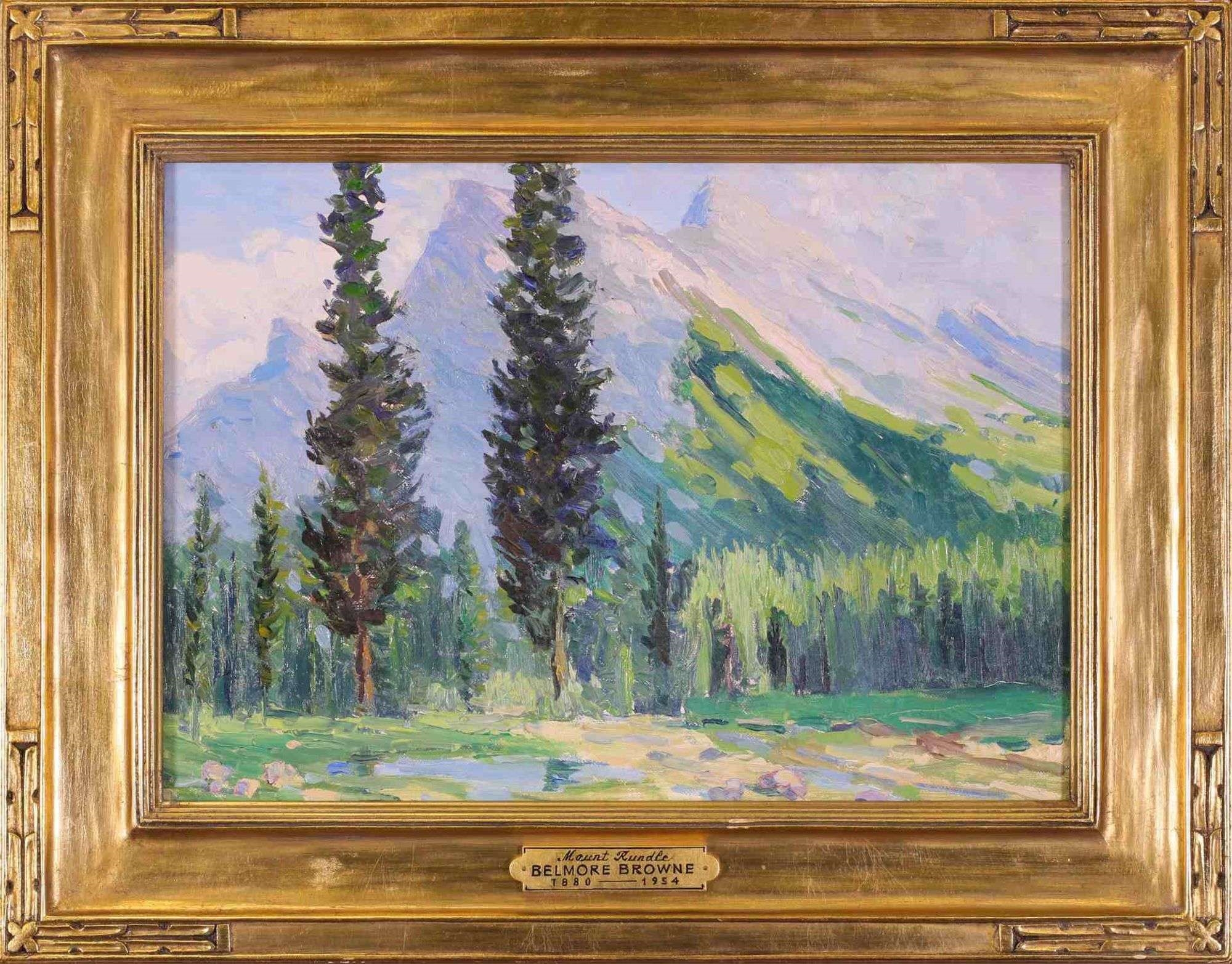 Belmore Browne | MOUNT RUNDLE | MutualArt