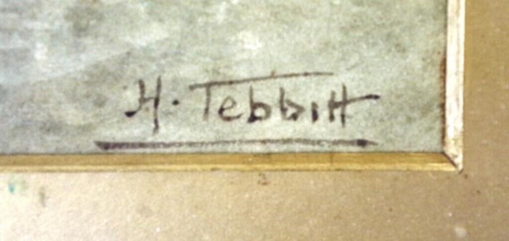 Henri Tebbitt | Boats in the Harbour | MutualArt