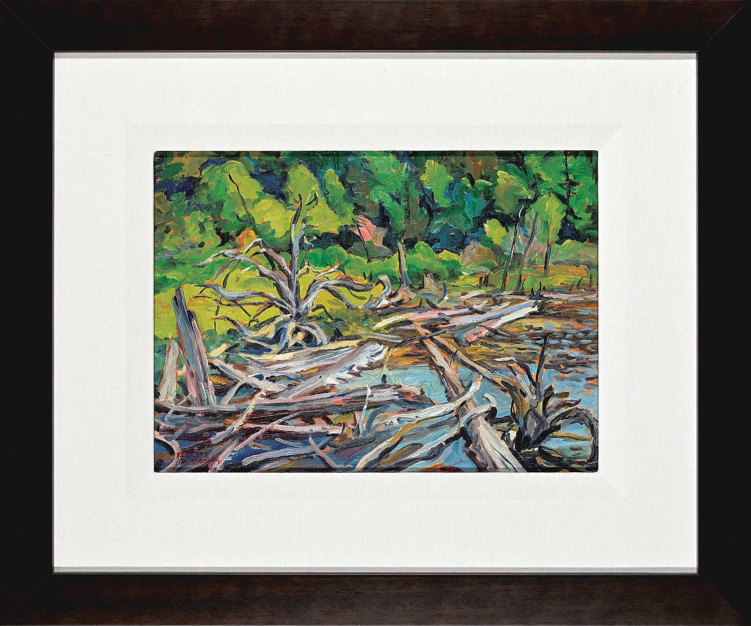 Kenneth Gordon | Dead Cedar / Big Porcupine Algonquin (1974) | MutualArt