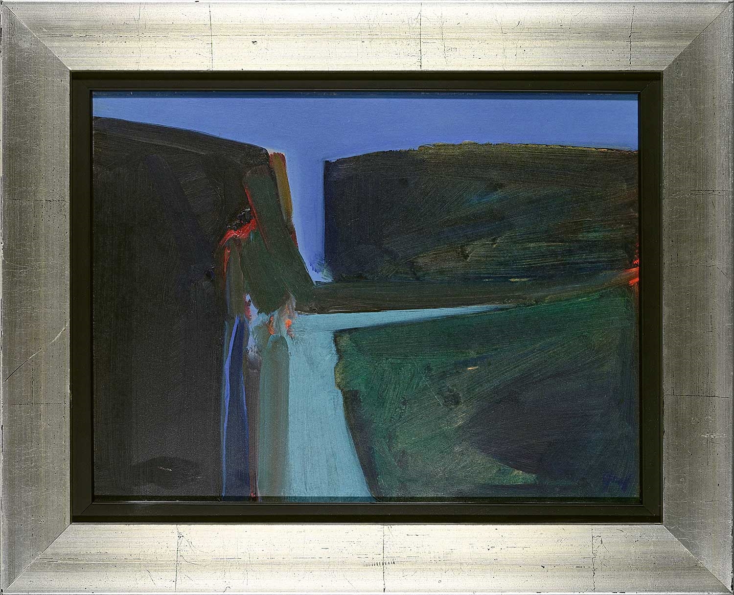 Les Graff | Untitled - Green Intersection | MutualArt