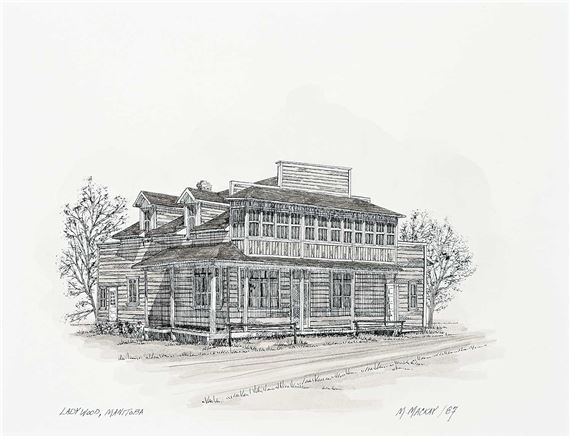 Marilyn Mackay | Ladywood, Manitoba (1987) | MutualArt
