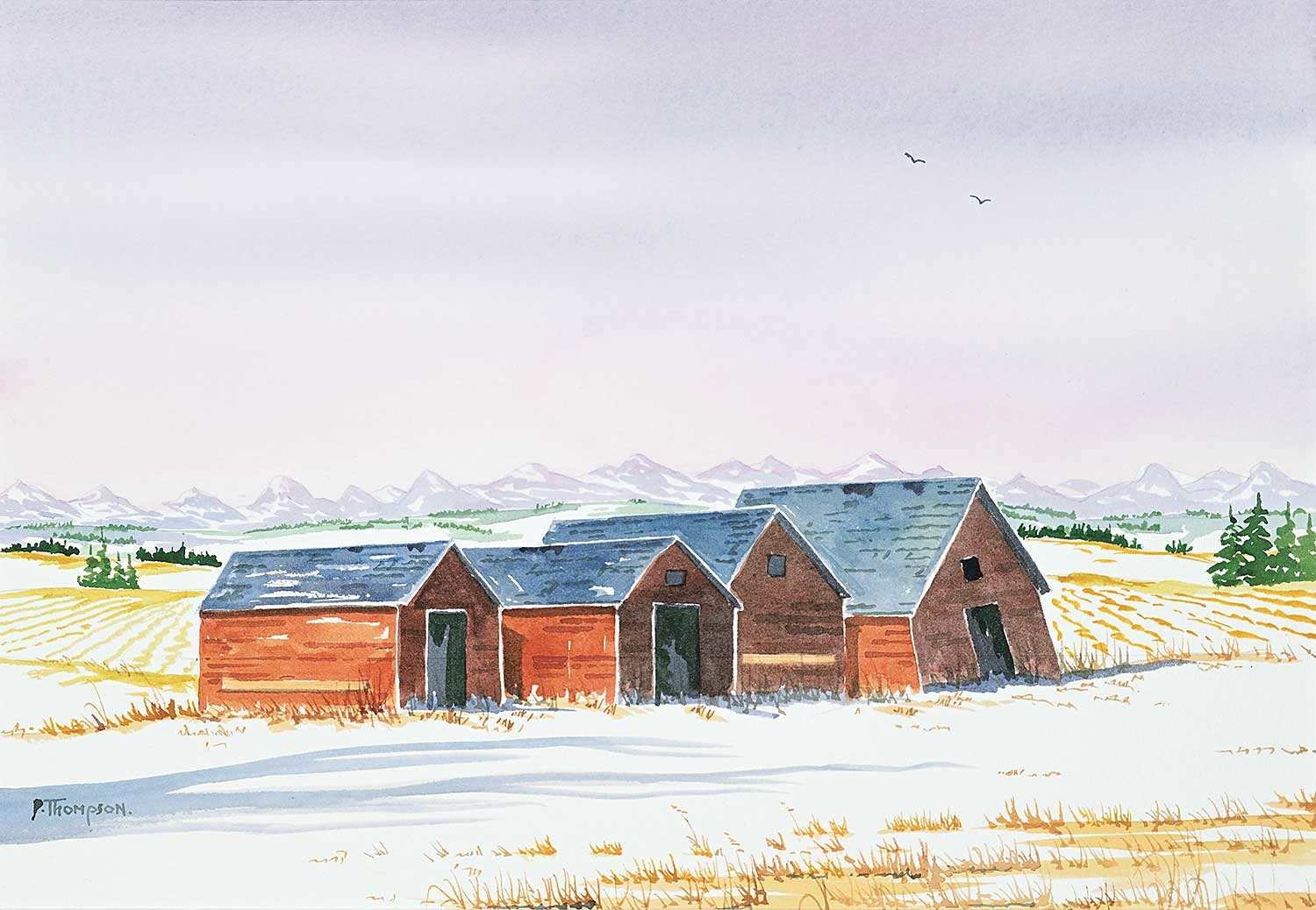 Peter Thompson | Untitled - Four in a Row | MutualArt