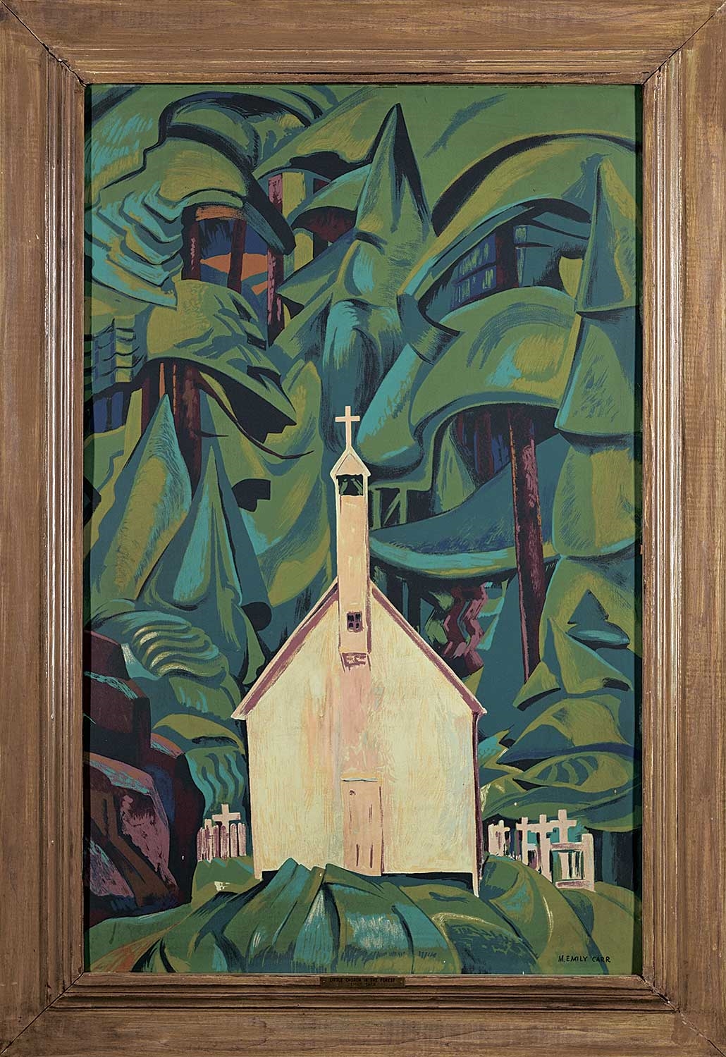 Emily Carr | Church at Yuquot Village [formerly Indian Church; and ...