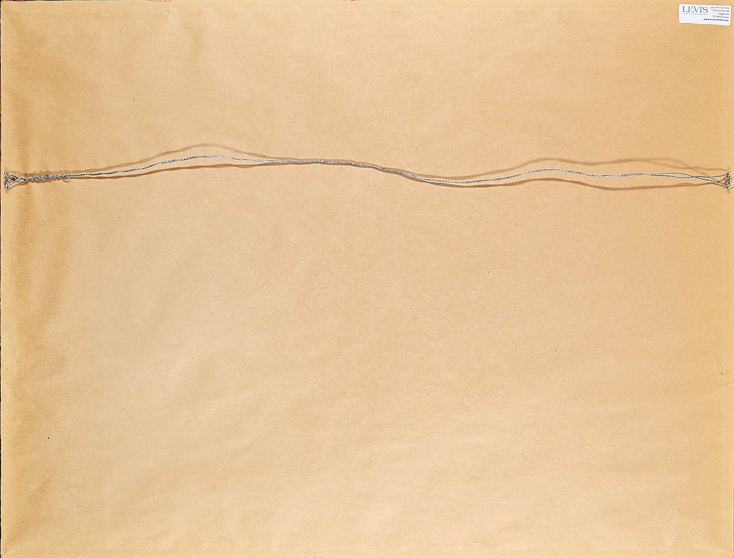Leo Bushman | Untitled - Yellow Line to the Snake Pit (1980) | MutualArt