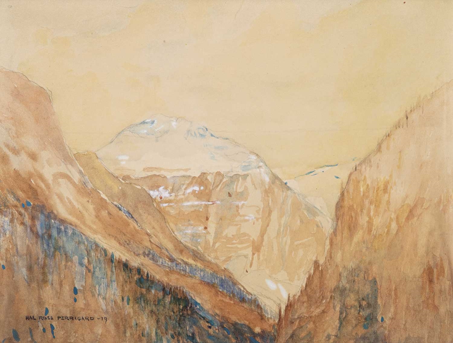 Hal Ross Perrigard | At Lake Louise, Canadian Rockies (1919) | MutualArt
