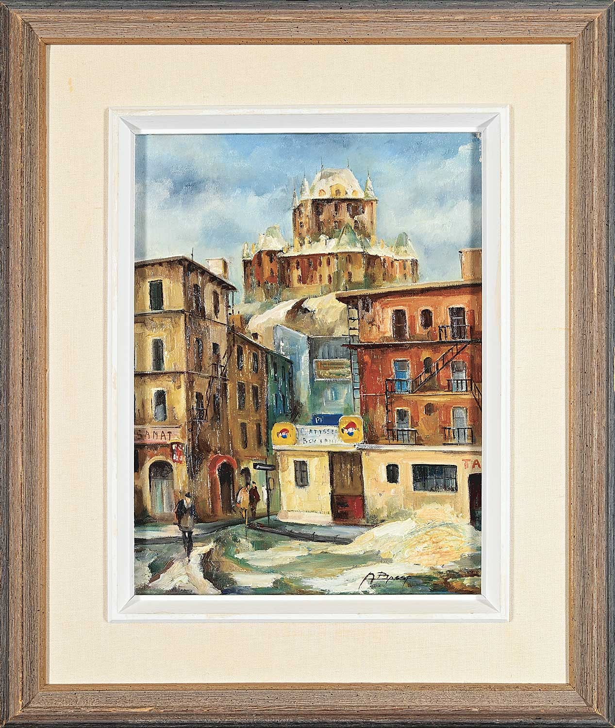 André Raymond Besse | Chateau Frantenac Vieux Quebec (1977) | MutualArt