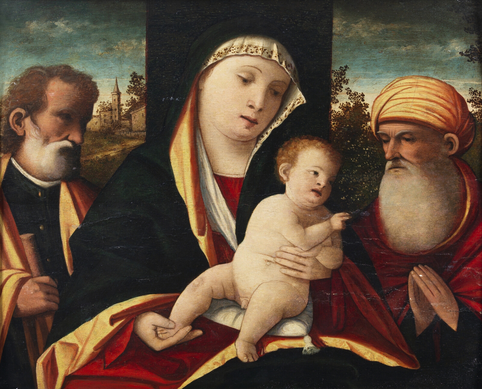 Simeon With The Holy Family