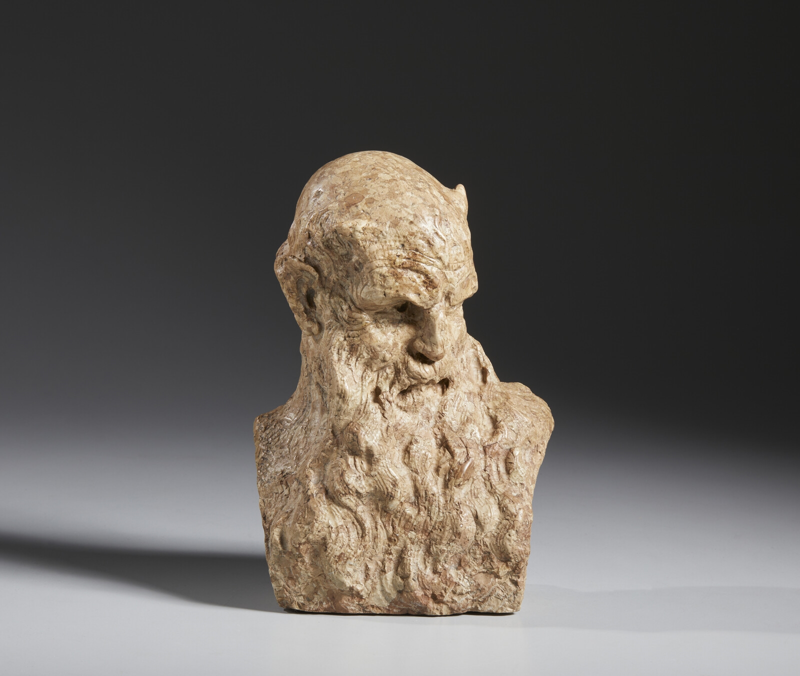 Italian School, 19th Century | Bust of a satyr | MutualArt