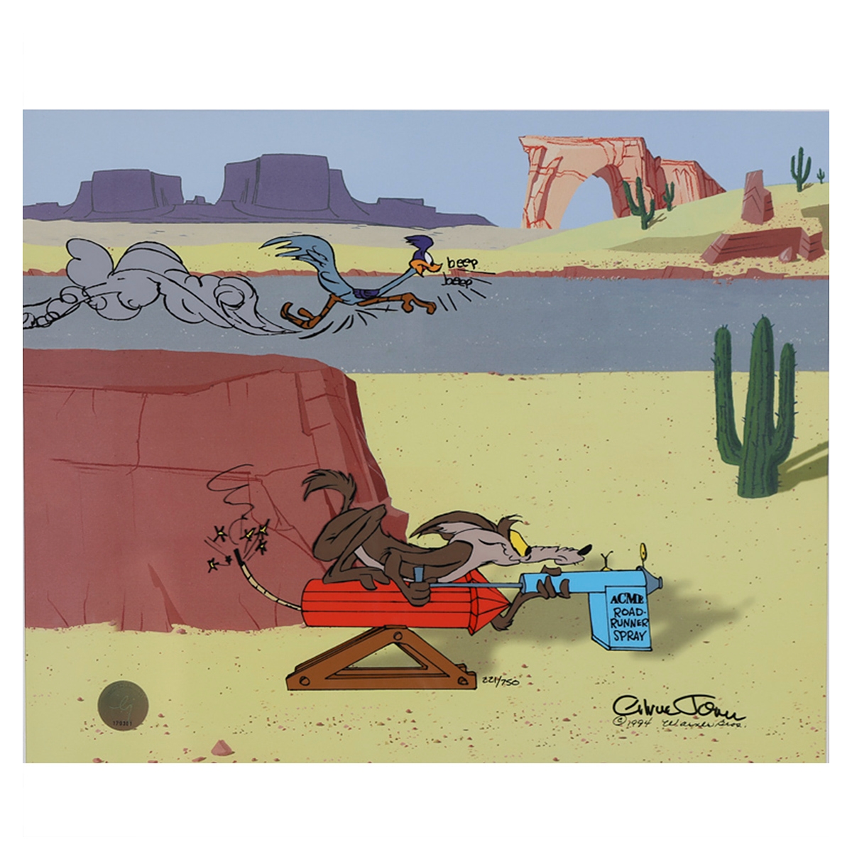 Chuck Jones | Acme Road Runner Spray (1994) | MutualArt