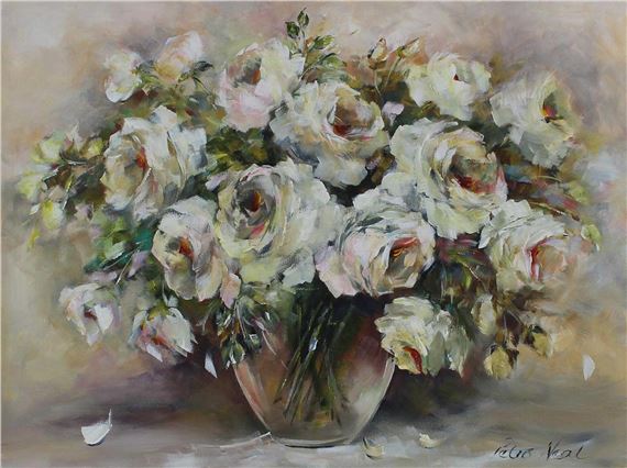 Petro Neal | STILL LIFE WITH ROSES | MutualArt