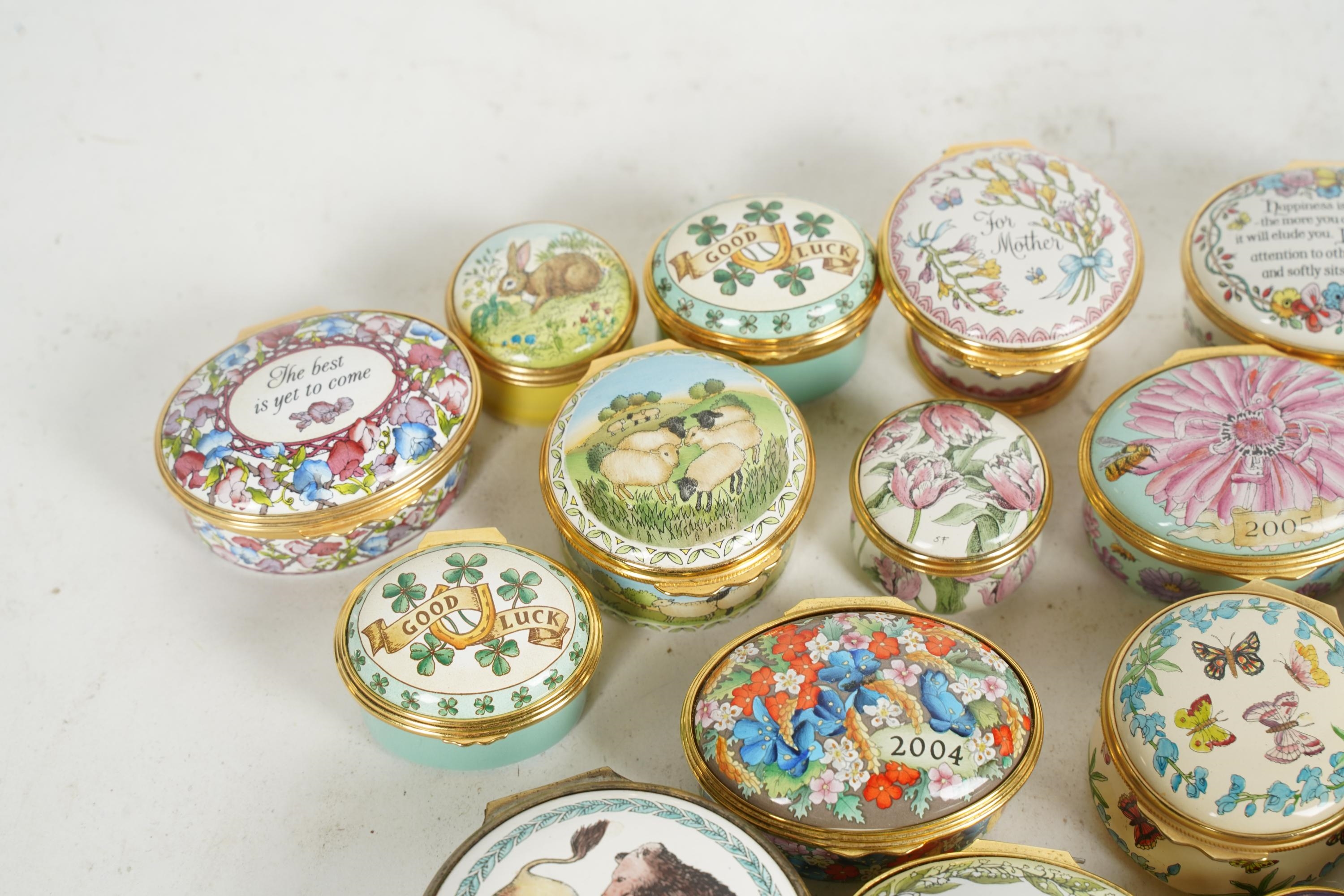 Oval | Collection of Halcyon Days Enamel Boxes | MutualArt
