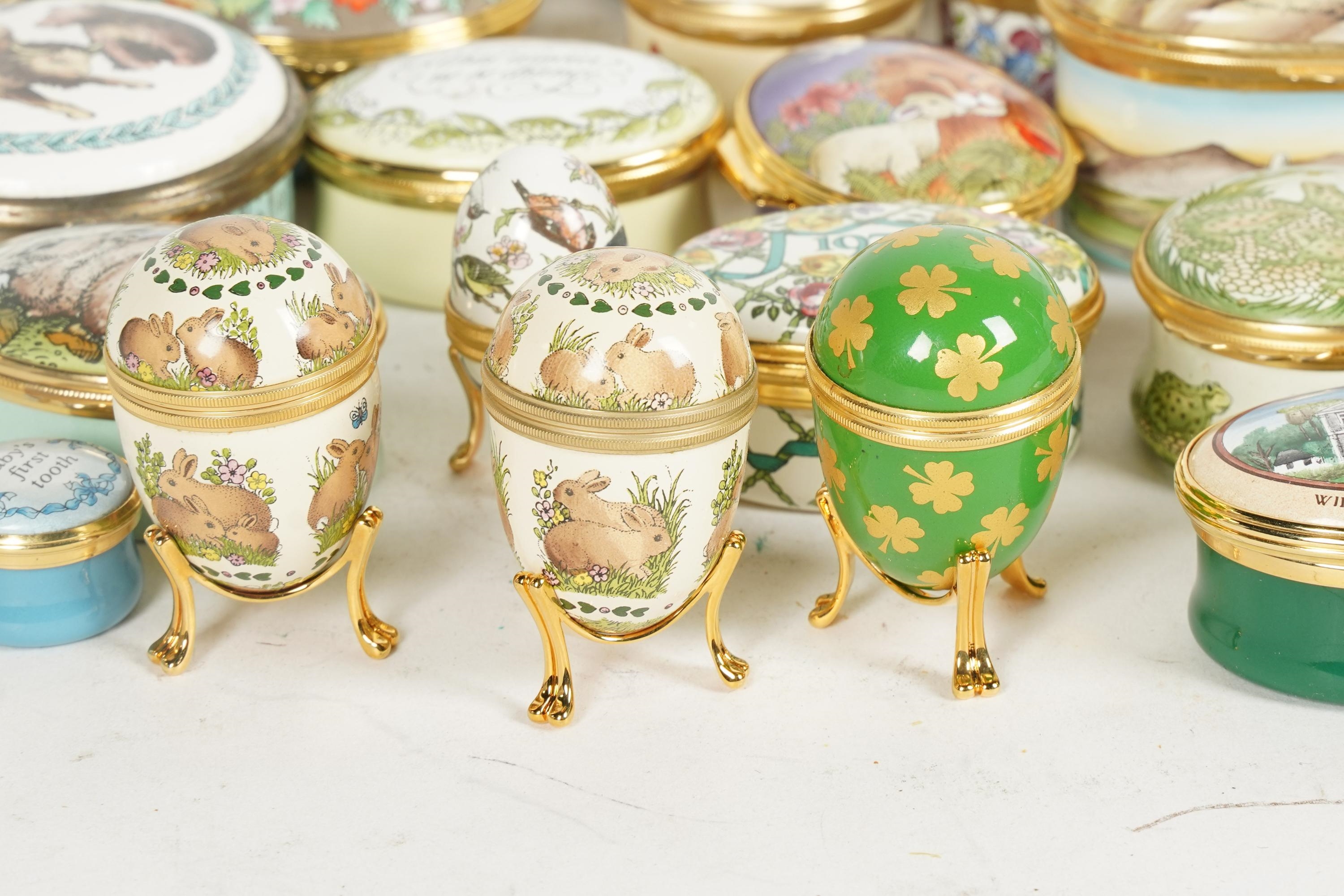 Oval | Collection of Halcyon Days Enamel Boxes | MutualArt