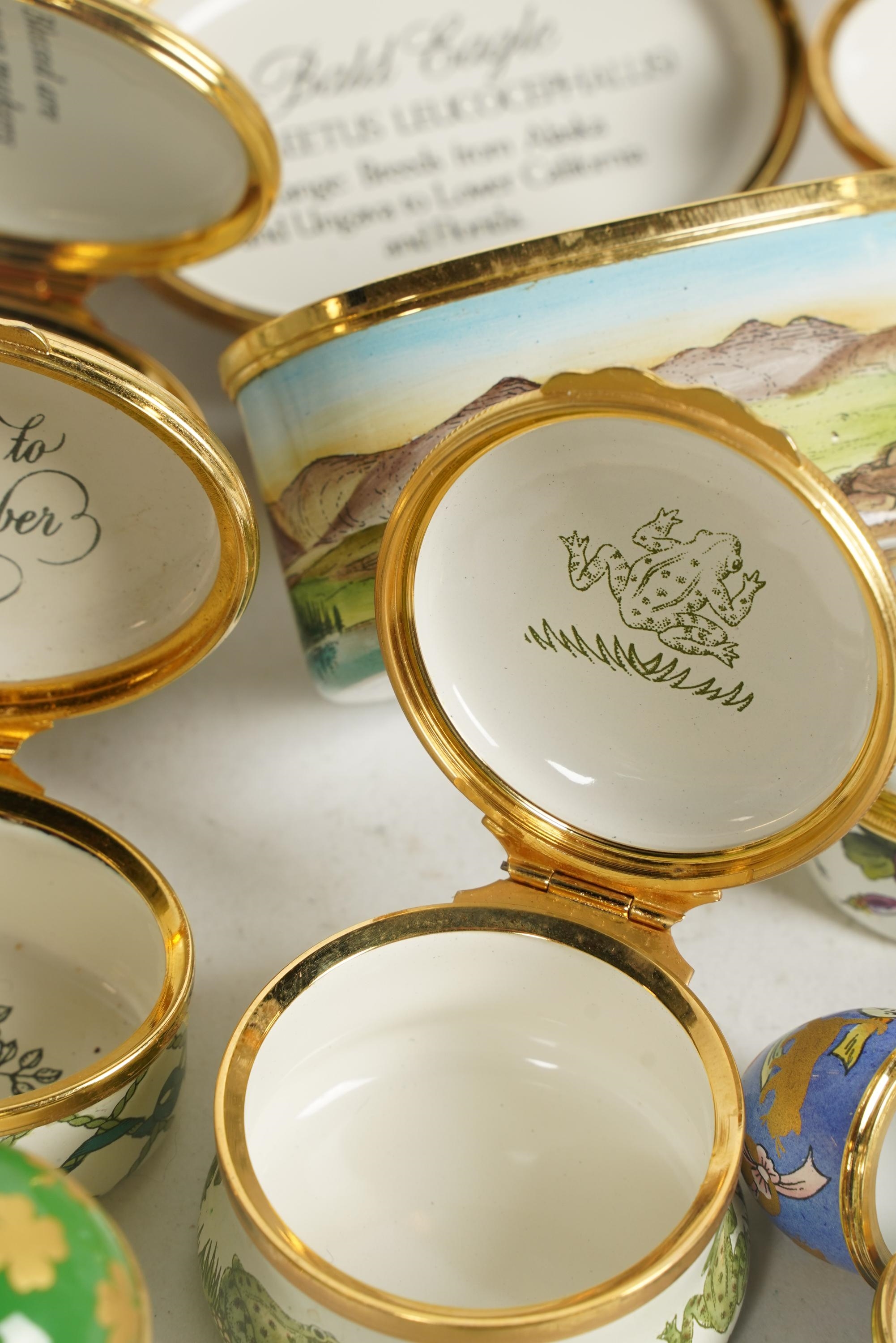 Oval | Collection of Halcyon Days Enamel Boxes | MutualArt