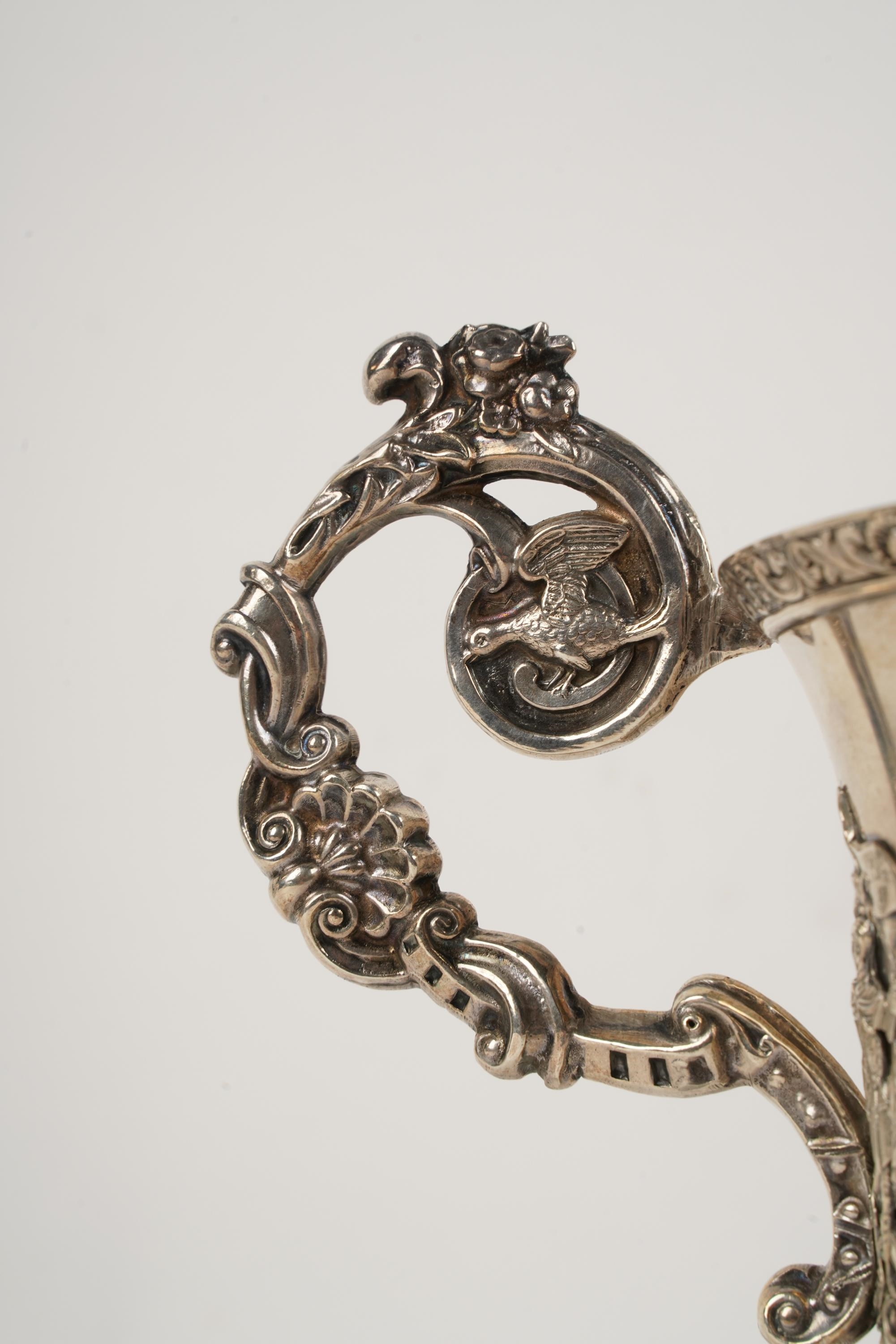 Alexandra Feodorovna | Russian 84-Standard Silver Commemorative Cup ...