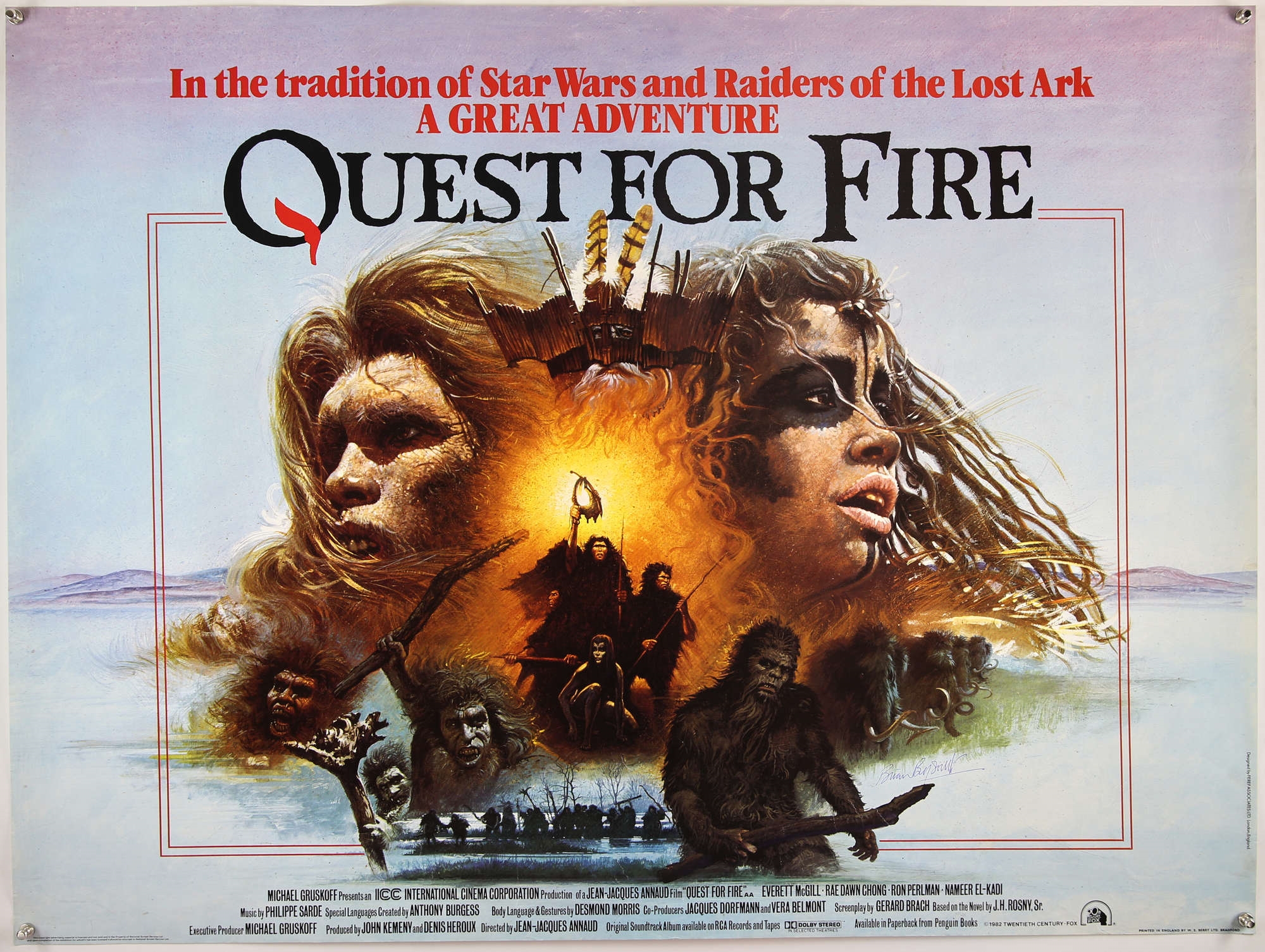 Brian Bysouth | Quest for Fire (1981) | MutualArt