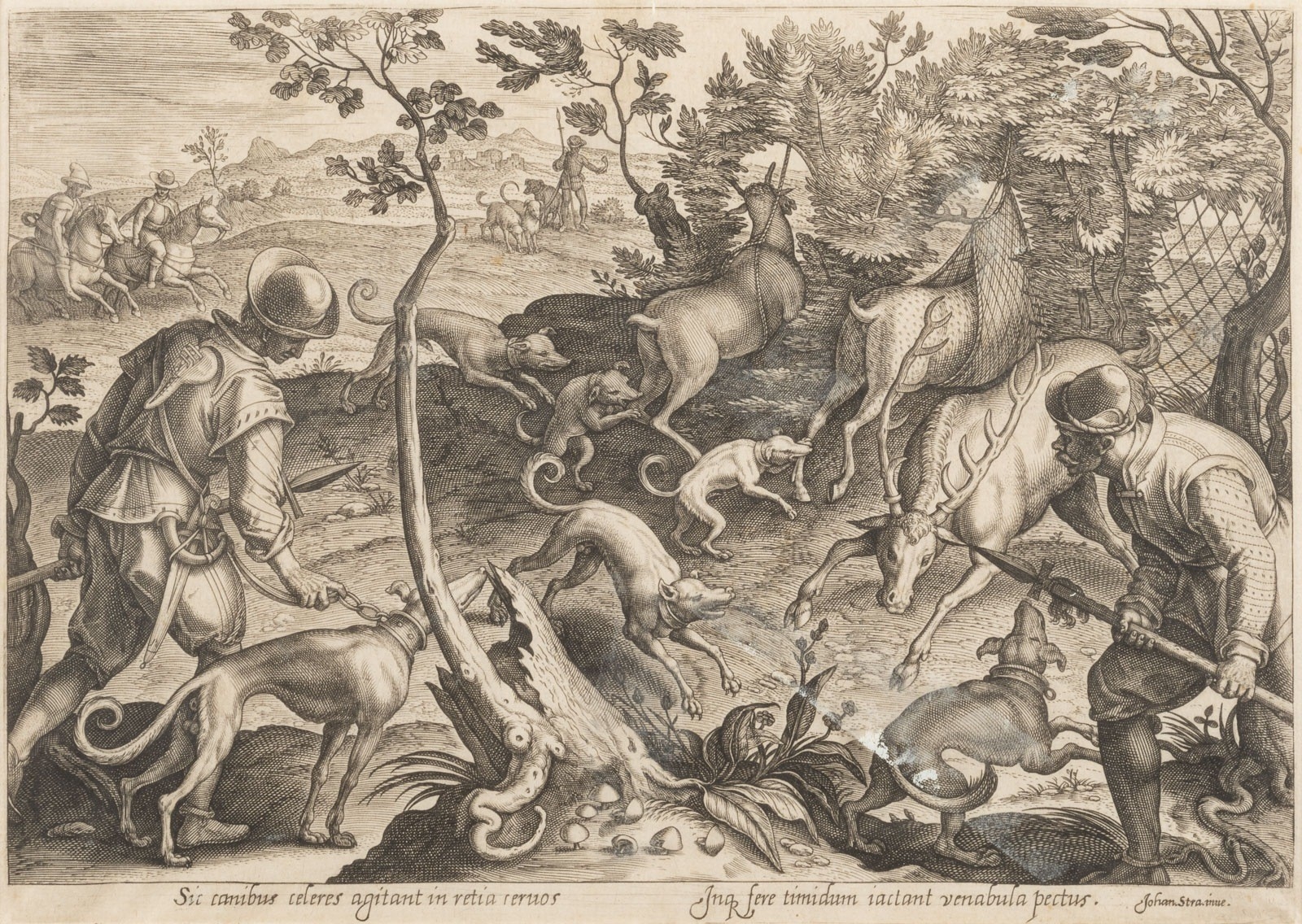 Jan Straet | DEER HUNTING - SIC CANIBUS CELERES AGITANT | MutualArt