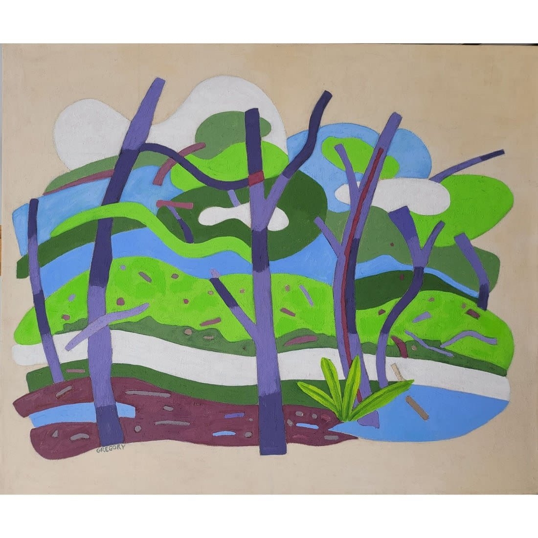 Bruce Gregory | Abstract Painting | MutualArt