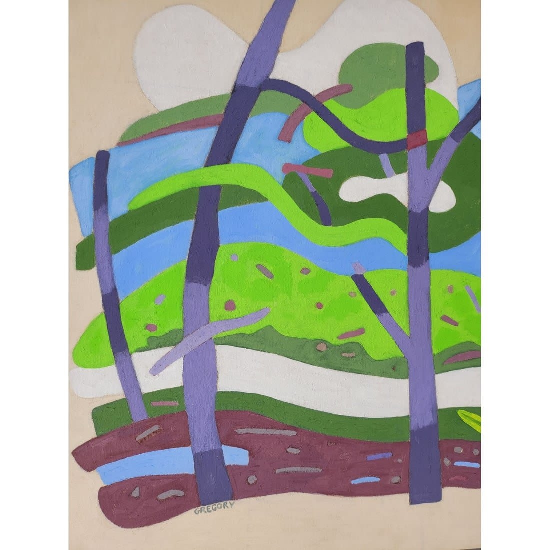 Bruce Gregory | Abstract Painting | MutualArt