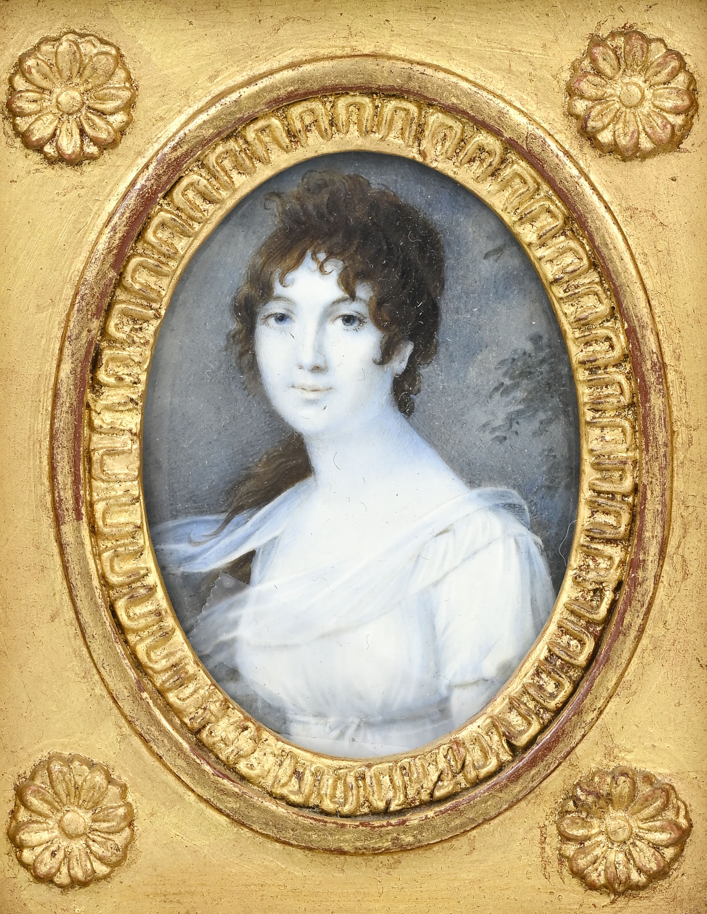 Adam Buck | Dame à la robe blanche | MutualArt