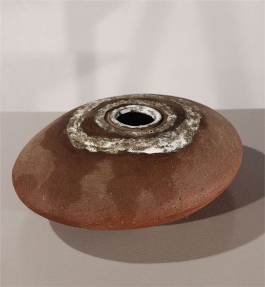 Herluf Gottschalk-olsen | A flat ovoid vase | MutualArt