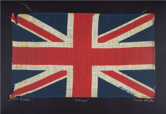Peter Blake | Flag 3 (2009) | MutualArt